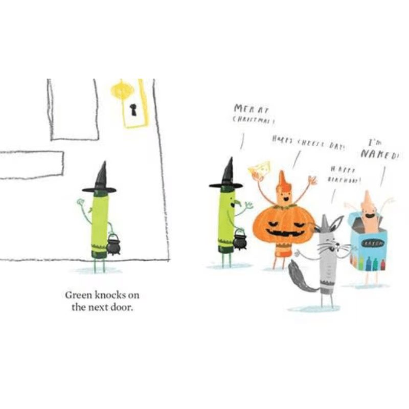 The Crayons Trick or Treat by Drew Daywalt and Oliver Jeffers – Maude ...