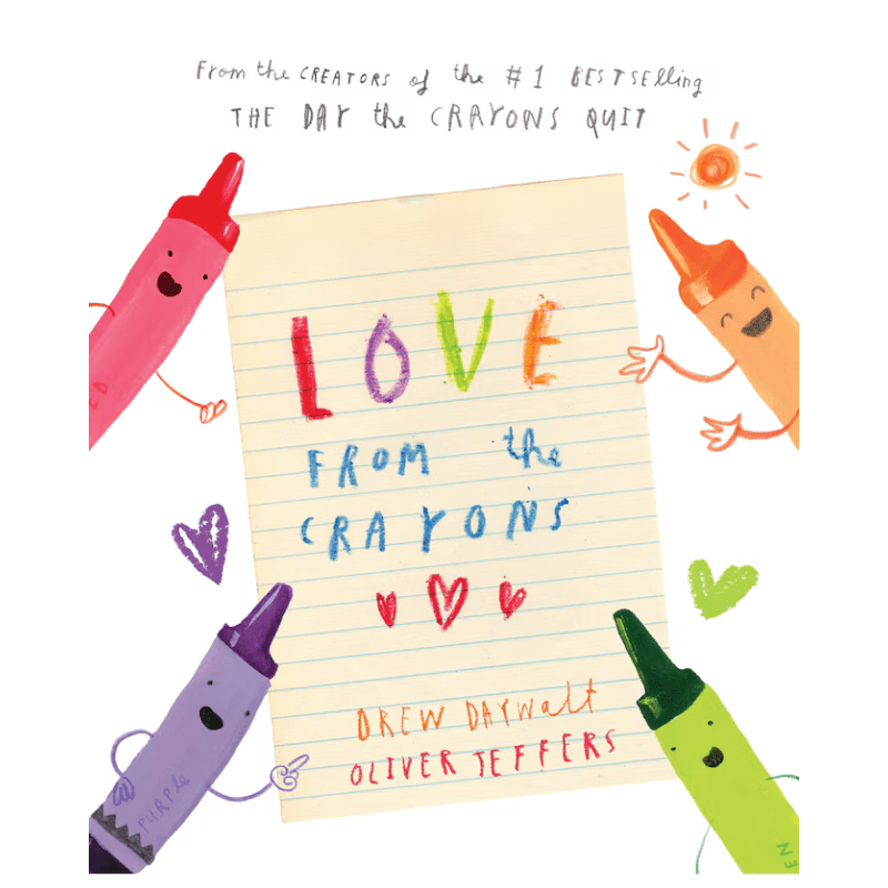 Love From the Crayons by Drew Daywalt and Oliver Jeffers – Maude Kids Decor