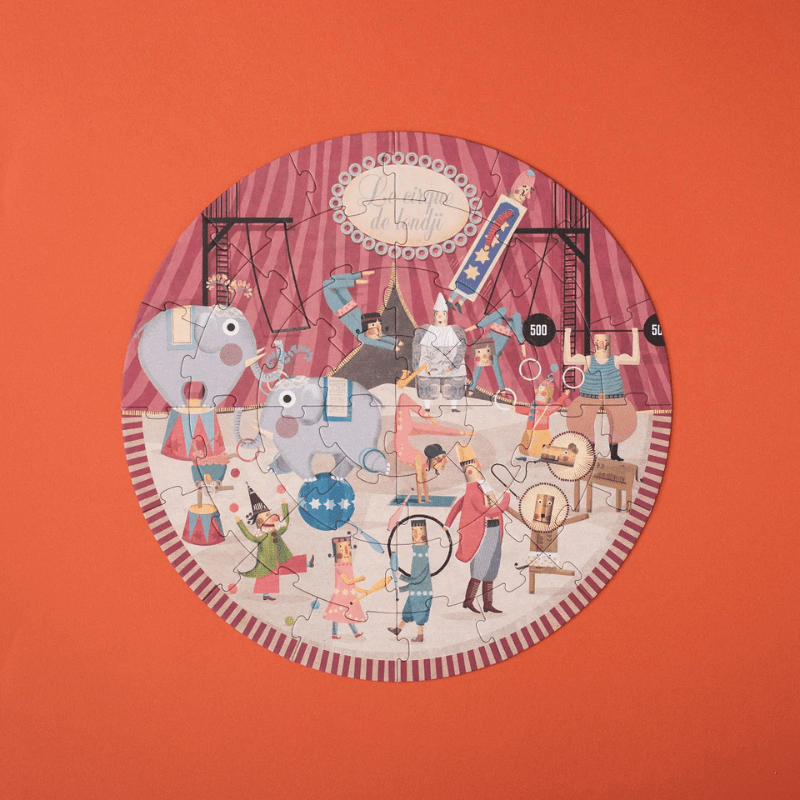 Puzzle | Circus Round by Londji – Maude Kids Decor