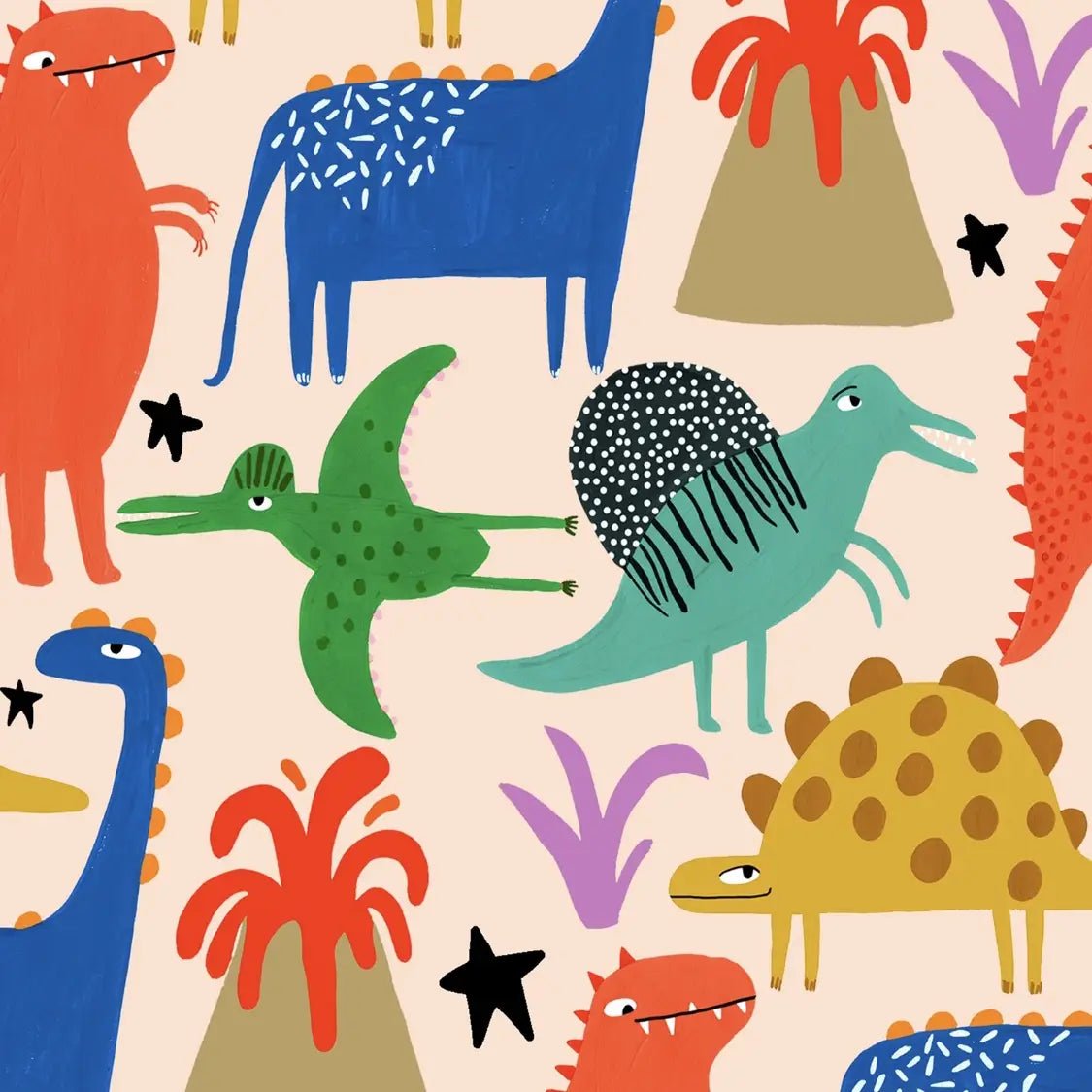 Art Print | Dinosaurs Forever! by Yaya Studio – Maude Kids Decor